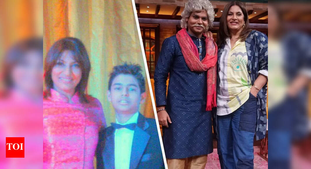 Sidharth Sagar shares an old pic with Archana Puran Singh as a kid ...