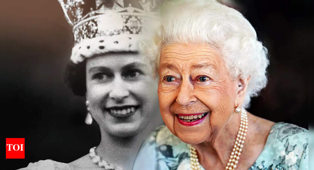 Visual story of a queen who ruled UK for 23,226 days - The Times of India