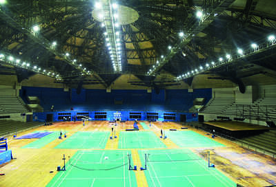 New Mats, Lux Lights: Indoor Stadium Decks Up For Nagpur’s First Intl ...