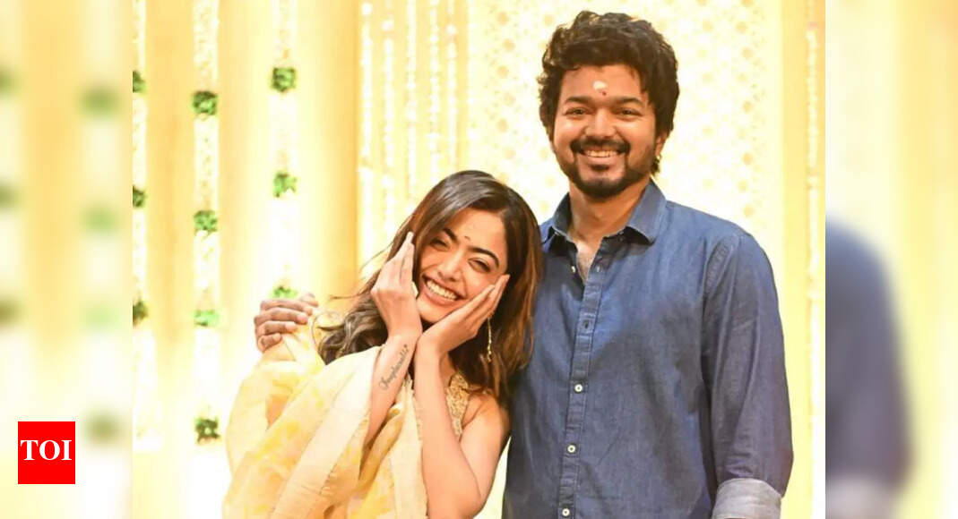 Vijay and Rashmika Mandanna shooting a song for Varisu | Tamil Movie ...