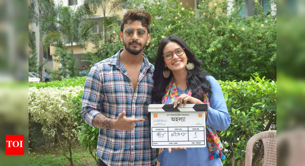 Bonny, Priyanka start shooting for Abhimanyu Mukherjee’s ‘Ahalya ... Bonny, Priyanka start shooting for Abhimanyu Mukherjee’s ‘Ahalya ...