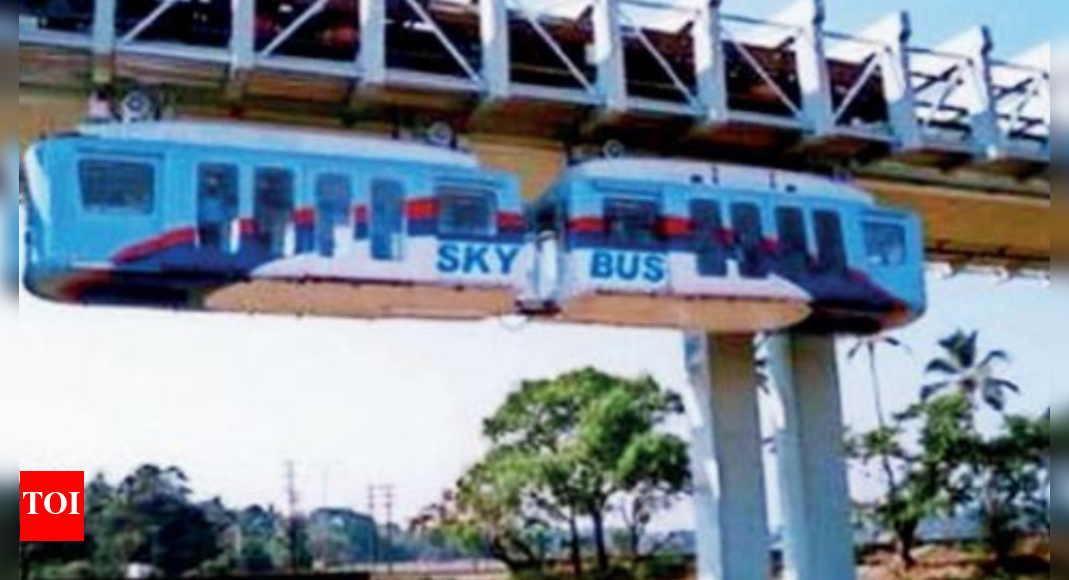 Nitin Gadkari moots skybus to ease traffic in Bengaluru | Bengaluru ...