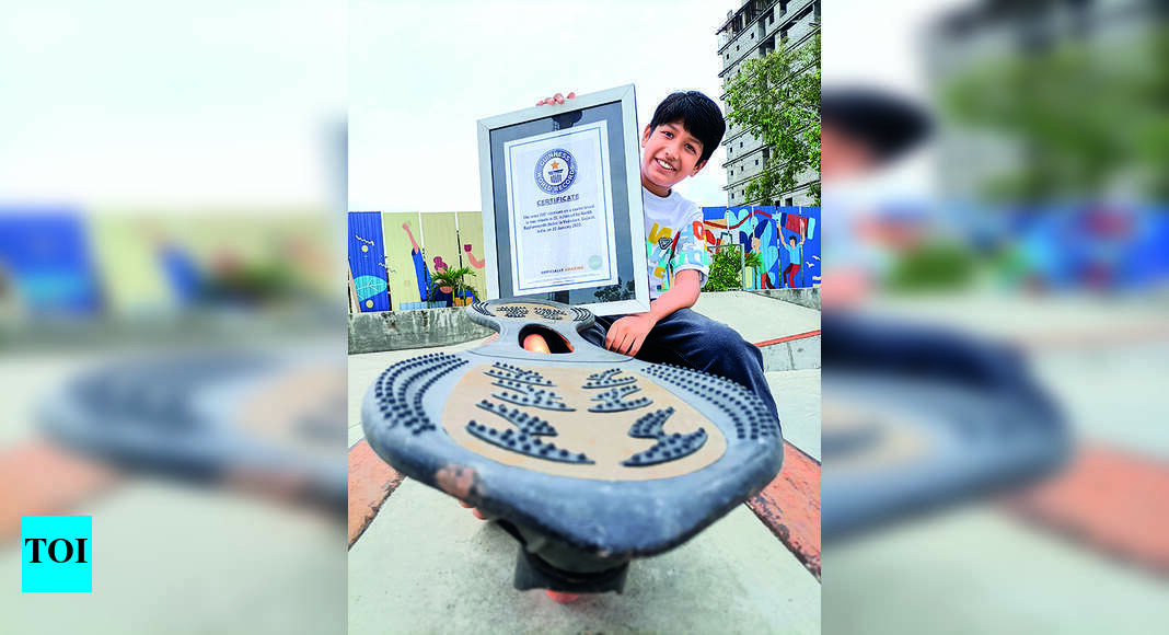 Guinness World Records: 11-year-old Spins His Caster Board Into ...