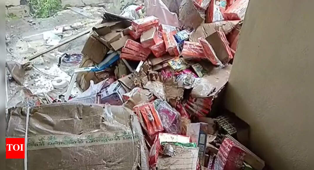 Andhra Pradesh: Seized firecrackers explode inside police station in Saluru, none hurt, minor ...