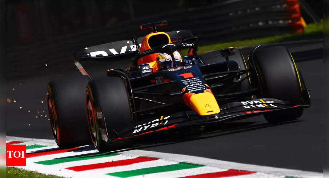 Max Verstappen quickest in final Monza practice | Racing News - Times ...
