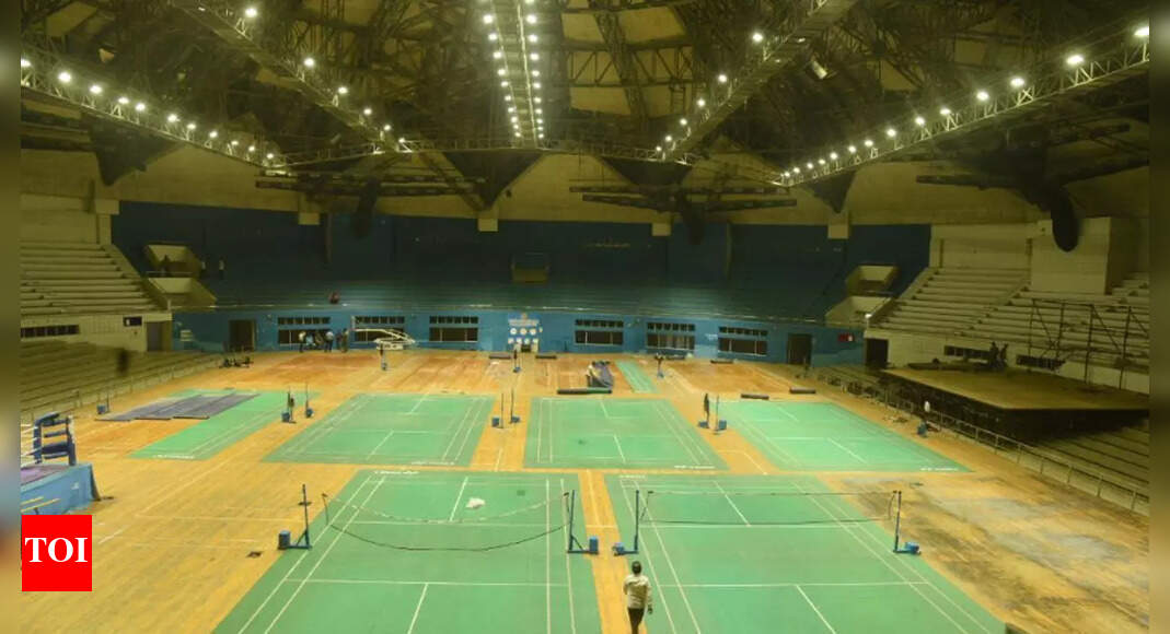 New mats, lux lights: Indoor stadium decks up for city's first ...