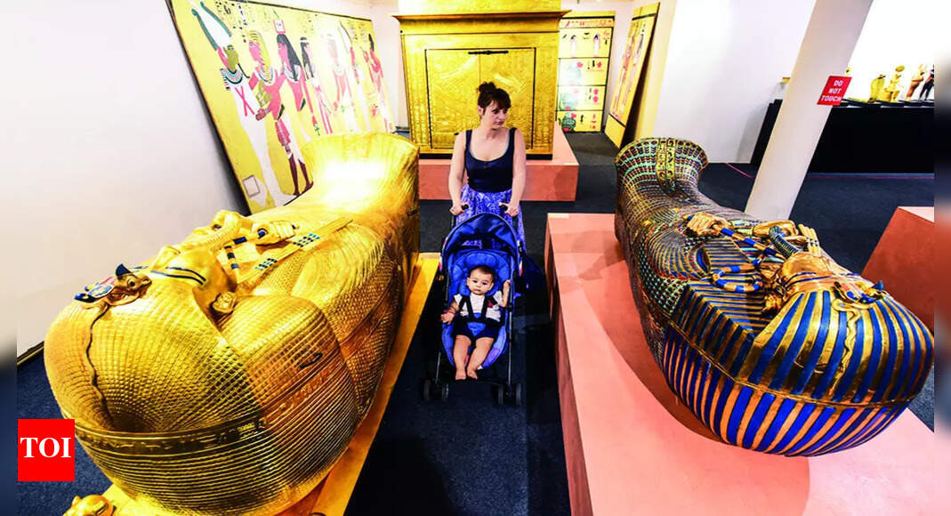 Replicas: Replicas Of Pharaoh Tutankhamun’s Mummy & Relics On Display ...