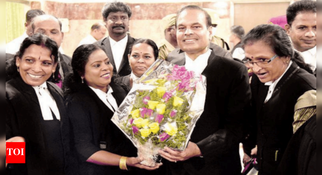 Bhandari: Madras HC bids farewell to CJ Munishwar Nath Bhandari ...