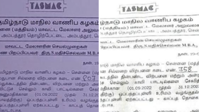 Fresh Tasmac bar contracts 'leaked' before Madras HC verdict | Chennai ...
