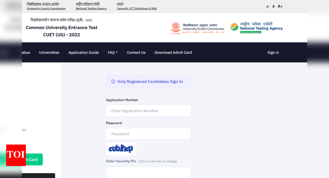 Cuet 2022: DU UG admission 2022: New academic session of UG may starts ...
