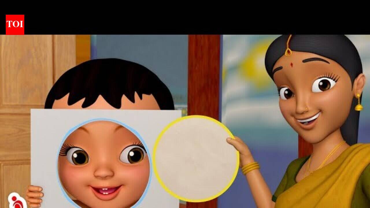 Watch The Latest Children Hindi Nursery Rhyme 'Mummy Ki Roti Gol Gol ...