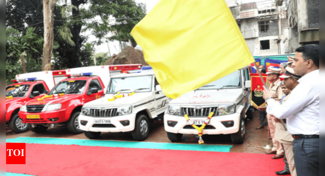 Fire department commissions new vehicles worth Rs 1 crore | Goa News ...
