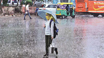 Heavy Rain Forecast In Monsoon Last Lap | Jaipur News - Times of India