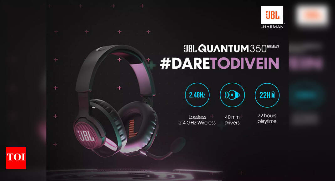 Quantum: JBL launches Quantum 350 Wireless gaming headset with 22 hours ...