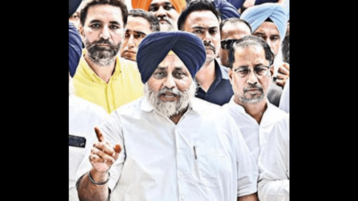 Firing case in Punjab: SIT quizzes Sukhbir Singh Badal | Chandigarh News - Times of India
