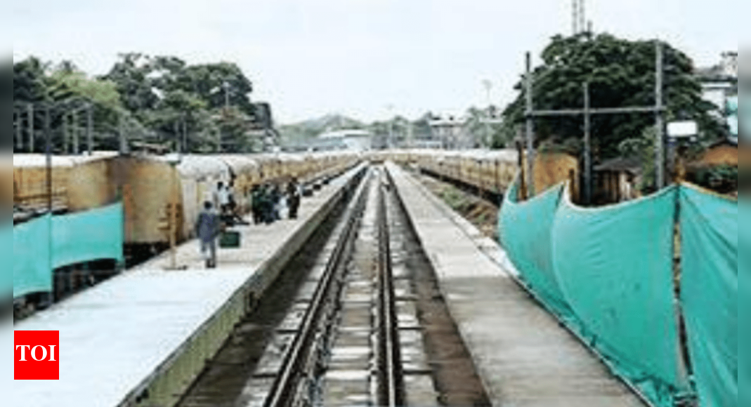 Mangaluru Central Railway Station: Rs 6.76 crore pit line opened at ...