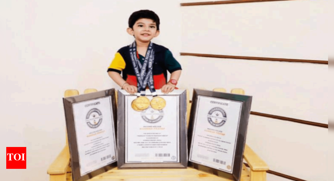 Kunwar: Ludhiana: Kunwar Pratap wins Global Child Prodigy Award ...