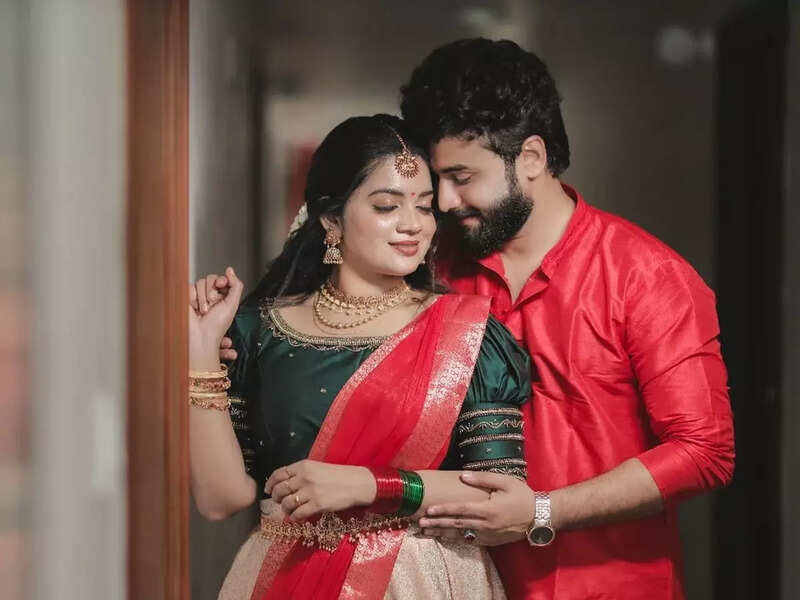 Reel couple of 'Ennum Sammatham', Rahul and Aswathy get engaged in real ...