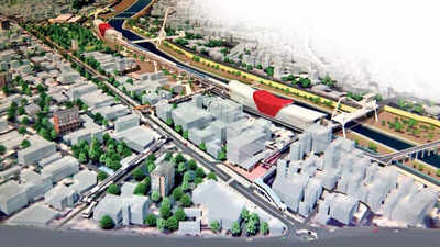 Jangli Maharaj: Elevated walkways for 2 Metro stations on Jangli ...