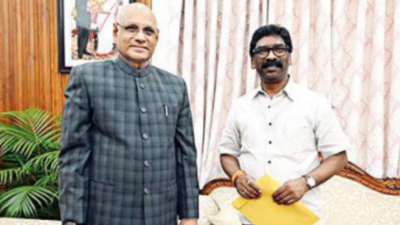 Jharkhand CM Hemant Soren urges governor to hand him a copy of EC's ruling | Ranchi News - Times ...