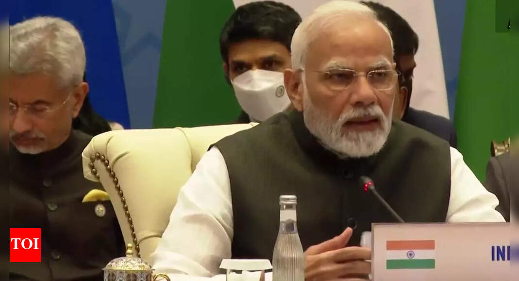 Sco: PM Modi attends SCO summit: Key points | India News - Times of India