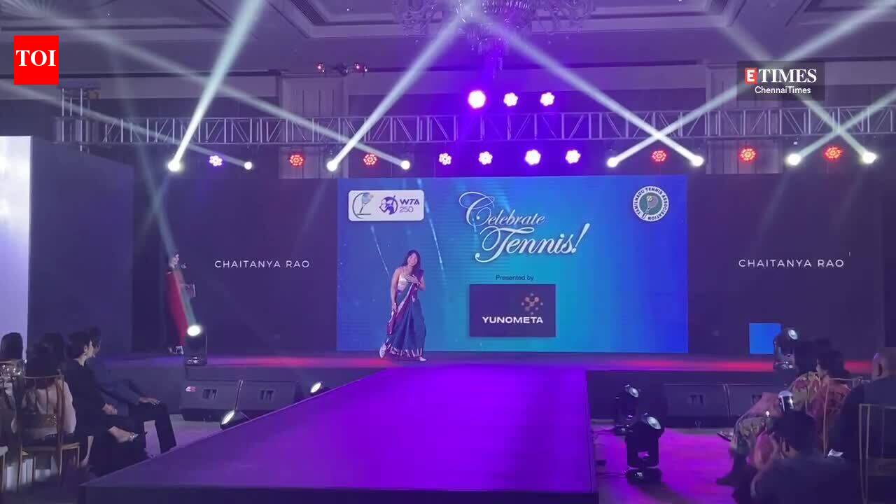 Chennai Open launch event fashion show