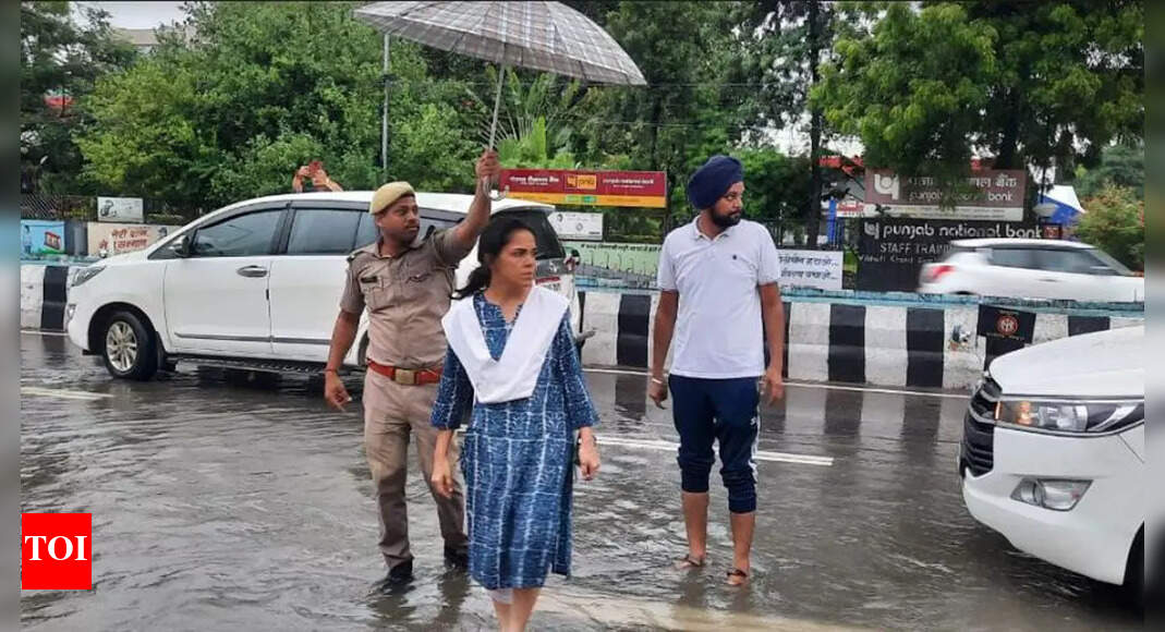 UP: Citizens hail DC Roshan Jacob for checking ‘ground reality’ in knee ...