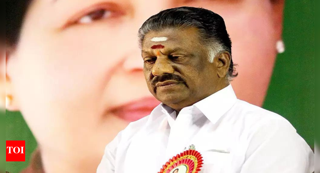O Panneerselvam demands action against DMK leader A Raja for comments ...