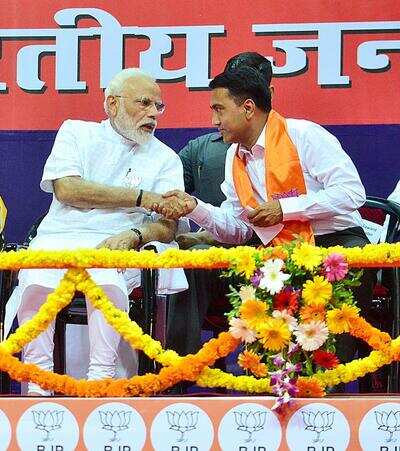 With PM Modi’s vision & administrative prowess, we can become Bhangrale Goem | Goa News - Times ...