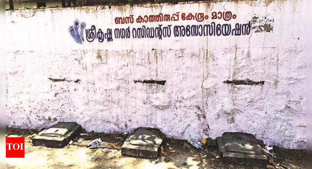 Sreekaryam: Controversial Bus Shelter At Sreekaryam Demolished ...