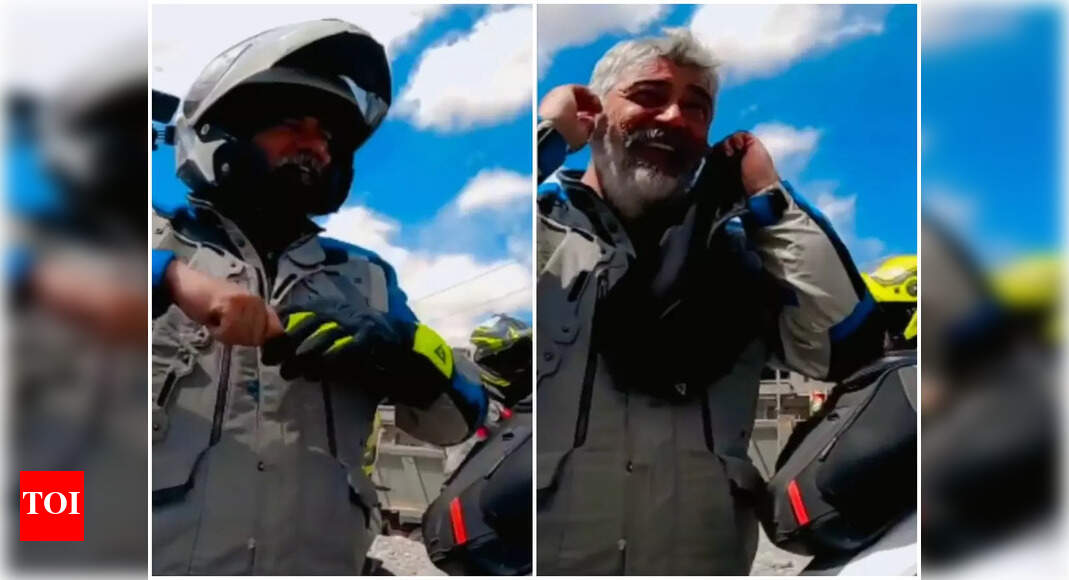 Ajith's video with a fan in Ladakh goes viral | Tamil Movie News ...