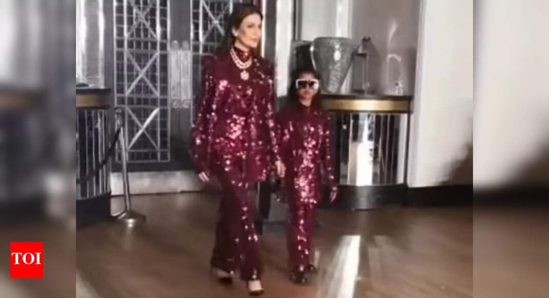 Riddhima Kapoor Sahni stuns as she makes her international ramp debut ...