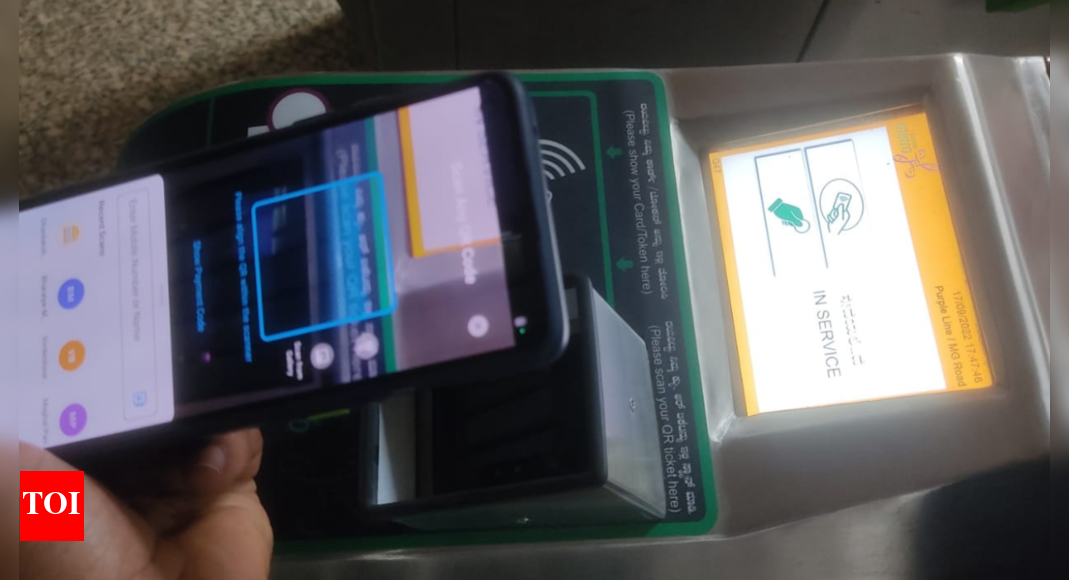 Bengaluru: Your smartphone will be Metro ticket from October ...
