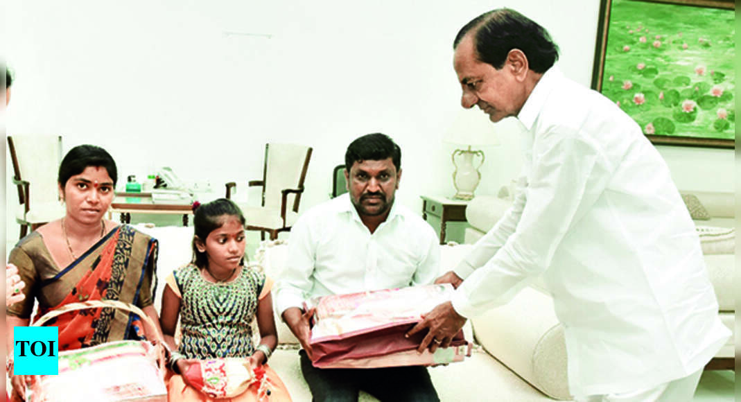 Kcr Names Girl After Nine Years | Hyderabad News - Times of India