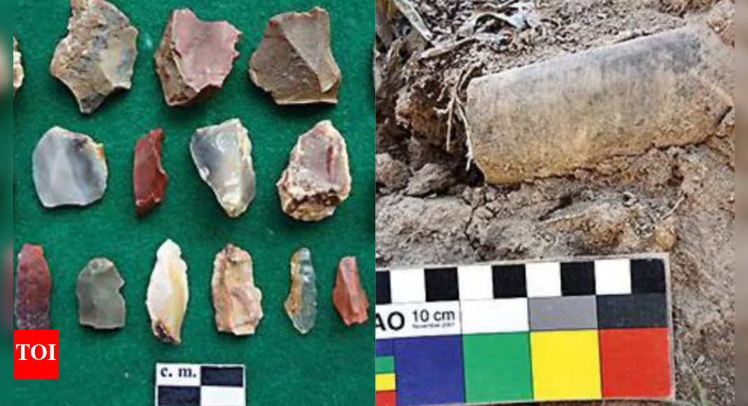 Jonk river valley, a cradle of human history, was inhabited 25,000 ...