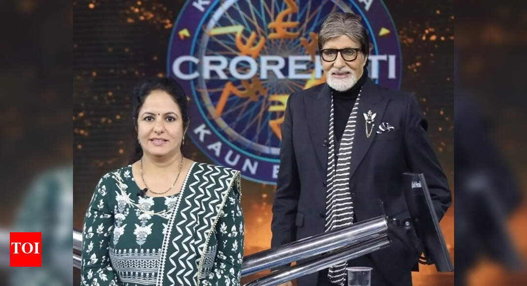 Amitabh Bachchan discovers 'gyan ki shakti' in the first crorepati of ...
