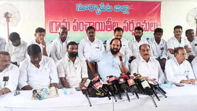 Implement Rs 10 lakh Dalit Bandhu scheme through gram panchayats: Telangana sarpanches ...