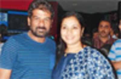 Venu and Tara at a filmy do in Bangalore | Hindi Movie News - Times of ...