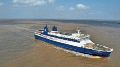 Ghogha: New Ghogha-hazira Ship Can Sail In High Tide | Rajkot News ...