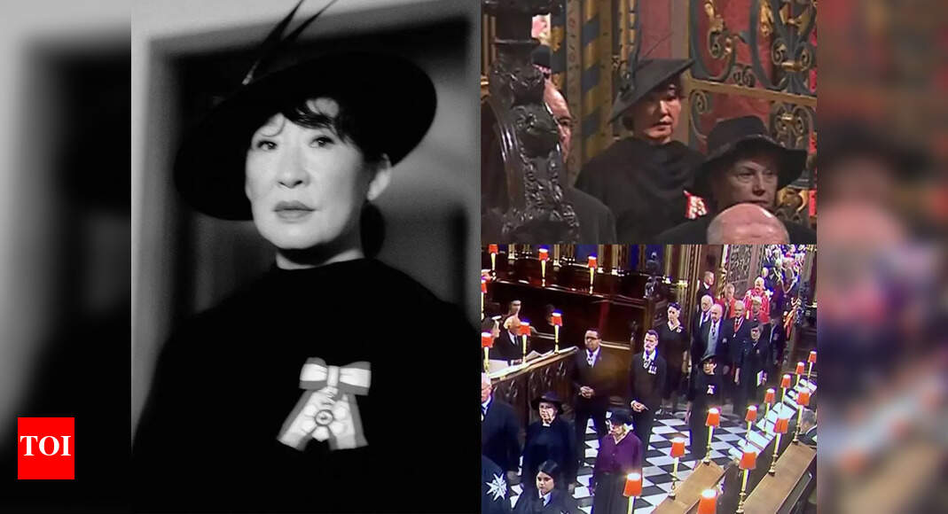 'Killing Eve' star Sandra Oh attends Queen Elizabeth II's funeral ...