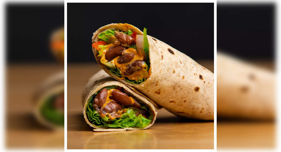 Red Kidney Beans Wrap Recipe: How to Make Red Kidney Beans Wrap Recipe ...