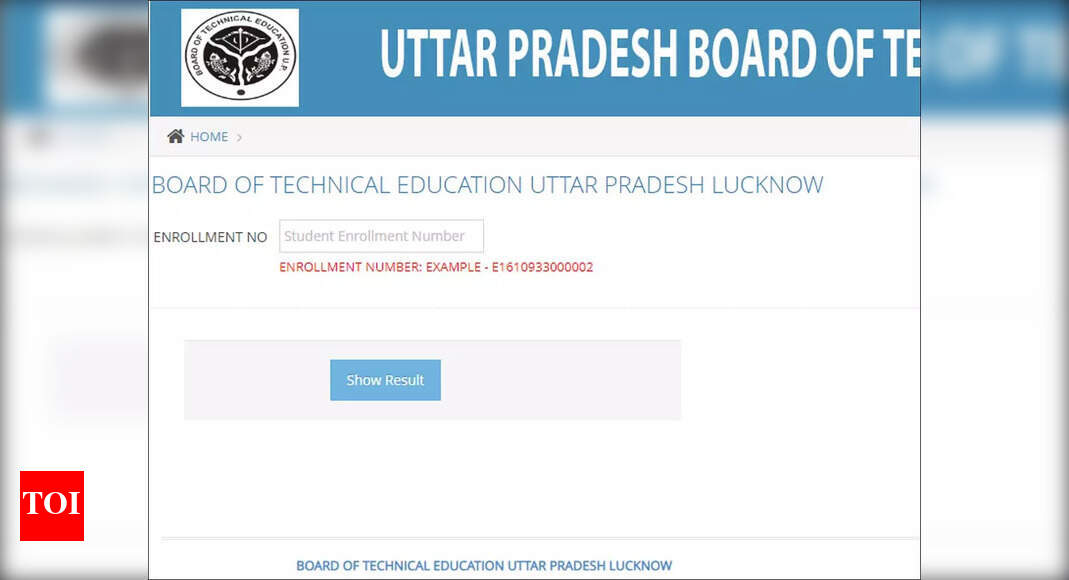 BTE UP Result 2022: BTE UP Polytechnic even semester results 2022 ...