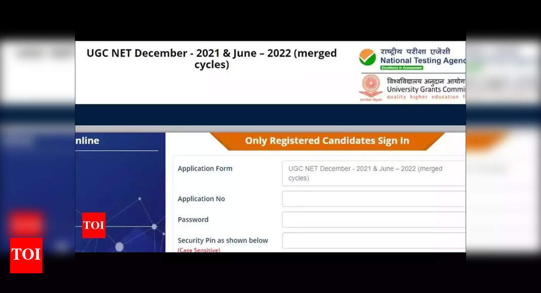 UGC NET 2022: UGC Phase 3 exam schedule released on ugcnet.nta.nic.in; check here | - Times of India