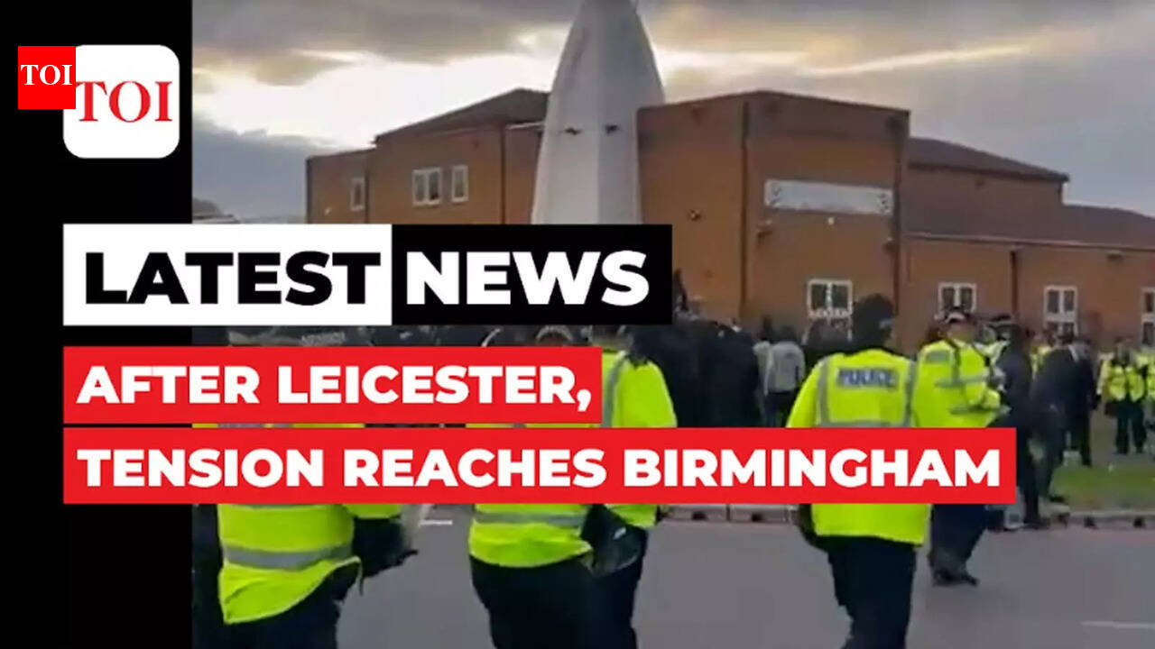Muslim community gheraos Hindu temple in Birmingham, stages protest ...