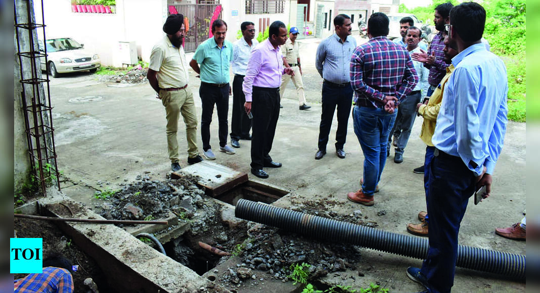 Expedite Sewage Laying Work In Bhopal, Bmc Officials Told | Bhopal News ...