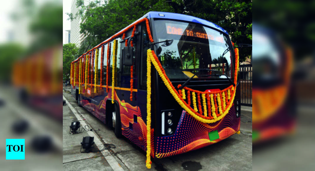 Aictsl’s 80 E-buses Plan Hits Roadblock | Indore News - Times of India