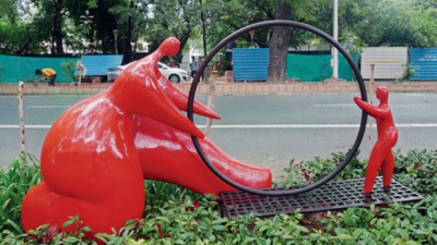 Streetscaping: First 3 stretches get ready with European look | Delhi ...