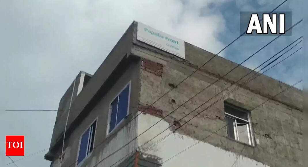 NIA searches PFI office in Jaipur | Jaipur News - Times of India