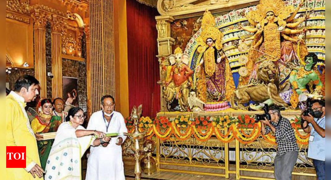 Banerjee: Puja Should Not Clog Vip Road: Cm | Kolkata News - Times of India