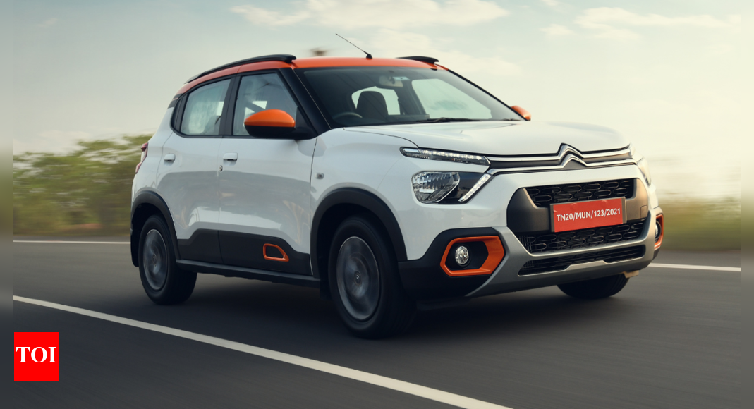 All electric Citroen C3 spied testing on Indian roads, Launch in 2023 ...